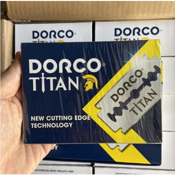 Dao Lam Dorco Titan - Lưỡi Lam Titan Hộp 100 lưỡi | Shopee Việt Nam