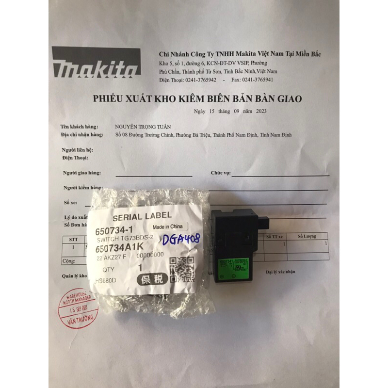 Công tắc chính hãng DGA408 (650734-1) | Shopee Việt Nam