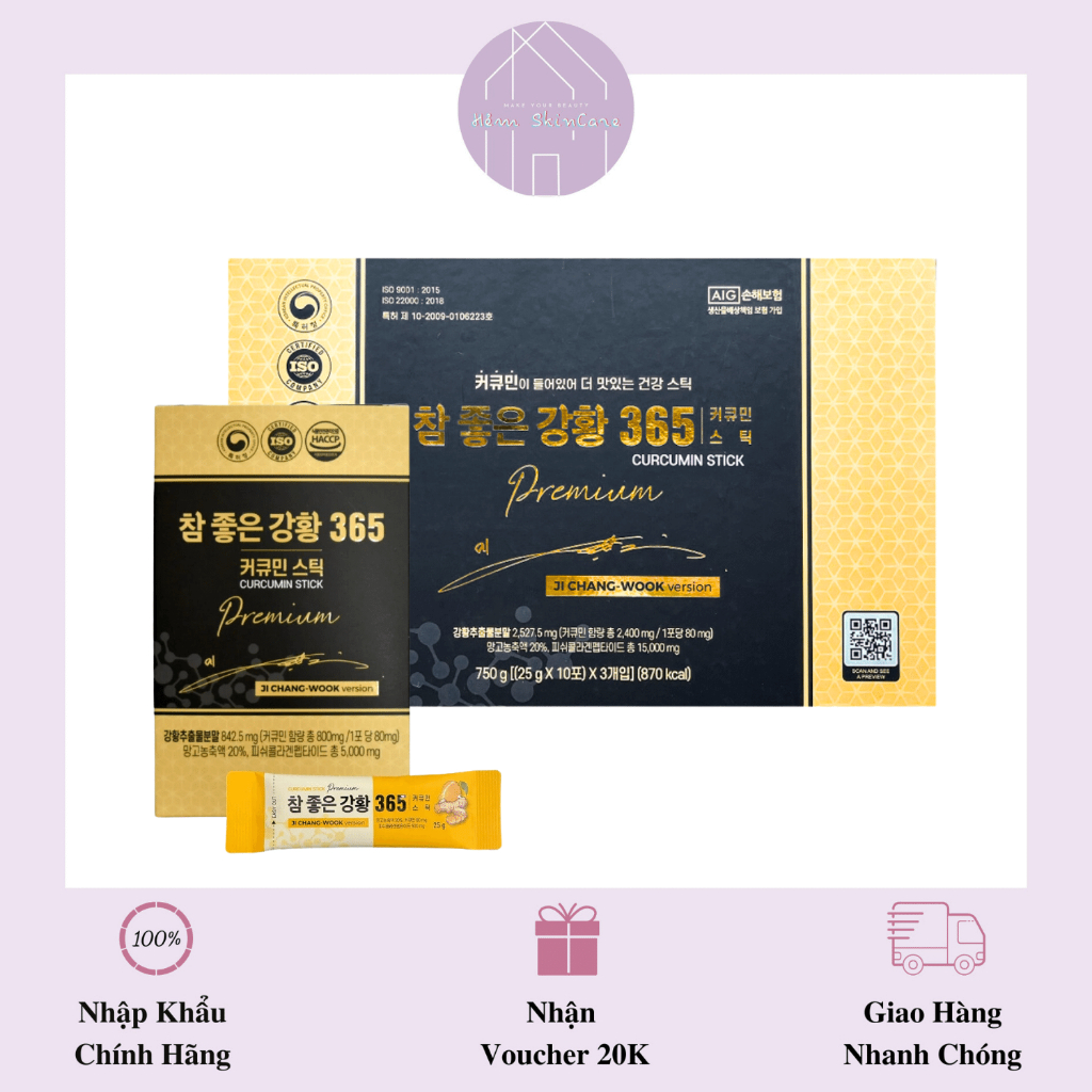 Nano Curcumin 365 Collagen Premium - Thạch Nghệ Hàn Quốc | Shopee Việt Nam