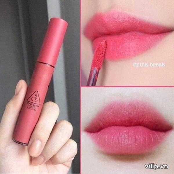 [Thanh lý mất vỏ] Son 3CE Velvet Lip Tink màu Pink Break | Shopee Việt Nam