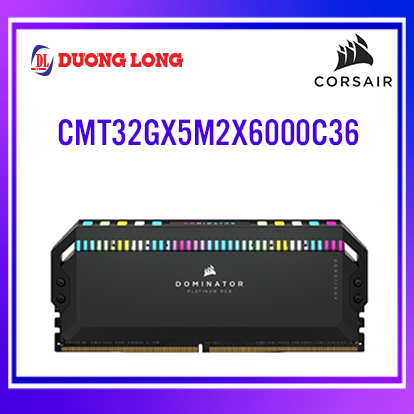 Ram PC Corsair Dominator Platinum RGB 32GB 6000Mhz DDR5 (2x16GB) CMT32GX5M2X6000C36 | Shopee ...