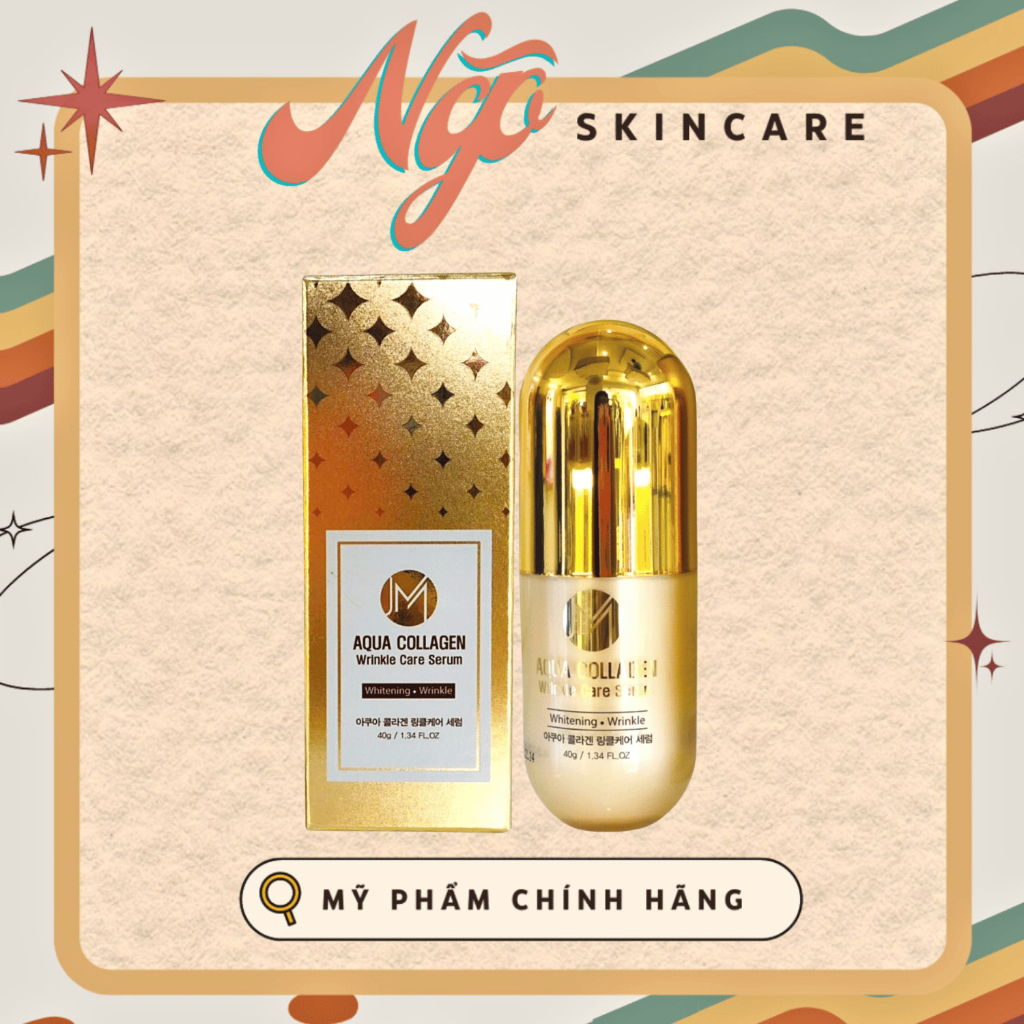Serum Collagen Tươi Thủy Phân JM Aqua Collagen Wrinkle Care Serum Hàn ...