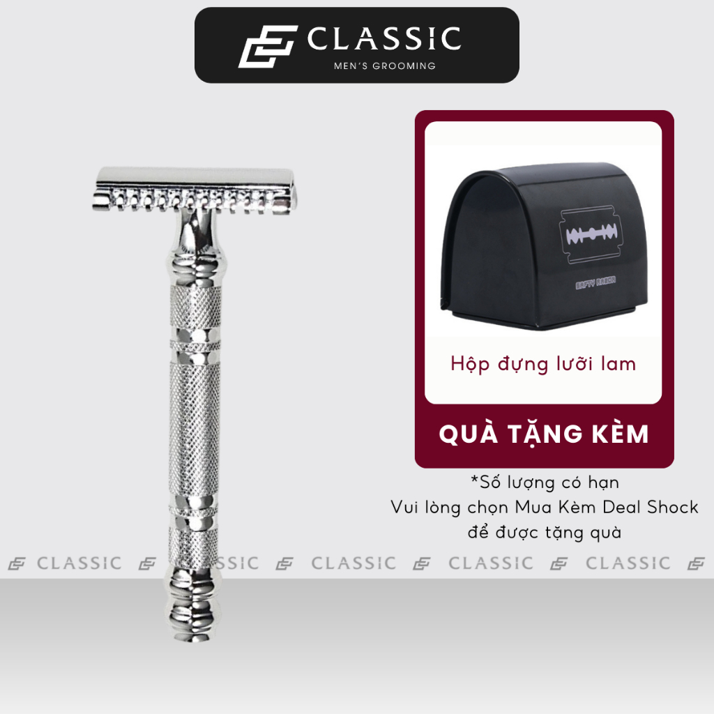 Dao Cạo Râu Parker Safety Razor No. 24C Open Comb | Shopee Việt Nam