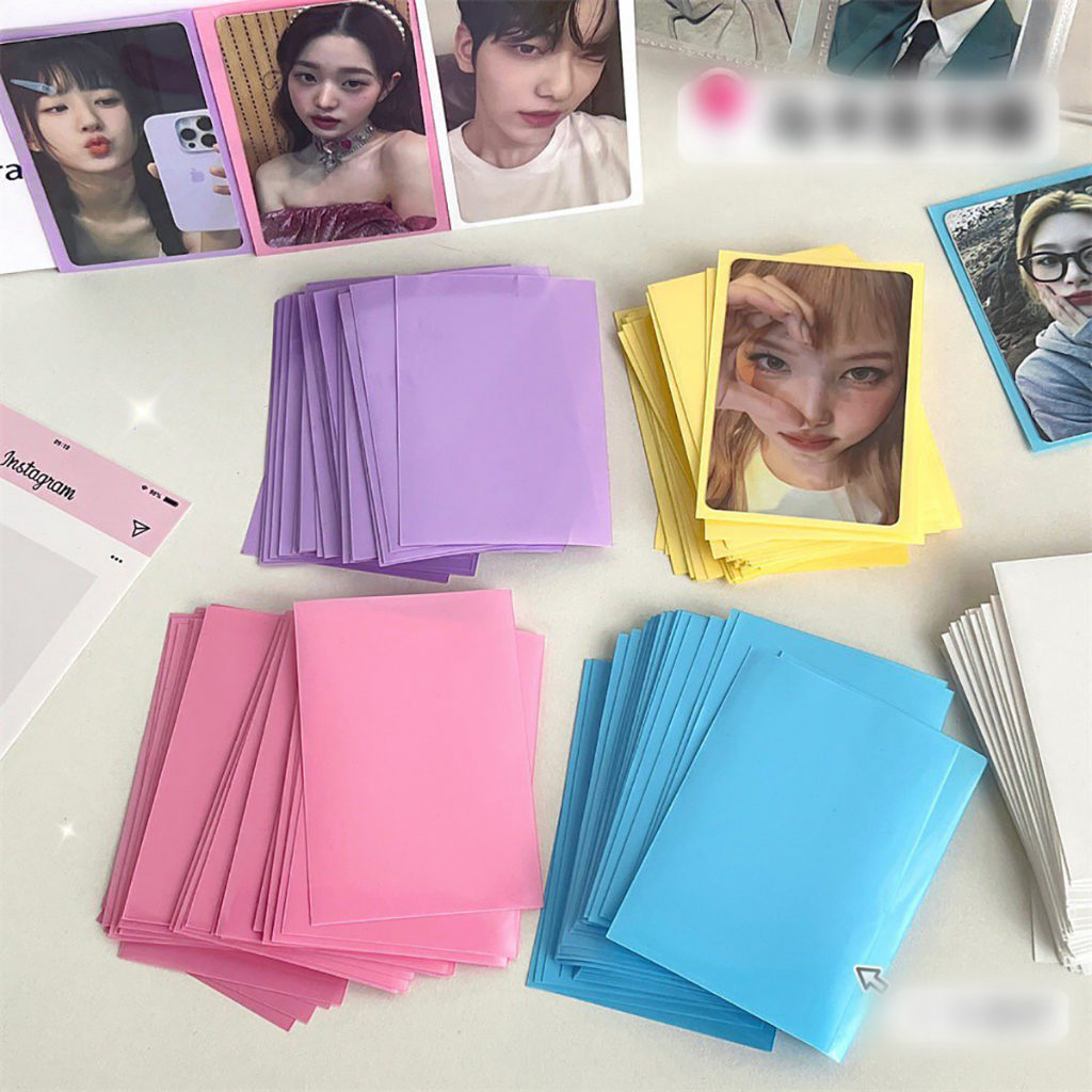 Sleeve họa tiết ngôi sao lấp lánh bọc card bảo vệ photocard, lomo card ...