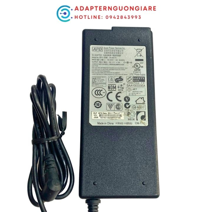 Adapter nguồn máy tính case PC Intel NUC kit 19v 4.74a 90W | Shopee ...