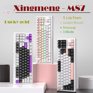 Bàn phím cơ Xingmeng - M87 3 Mode / Led RGB / Hotswap / Led Viền Bàn ...