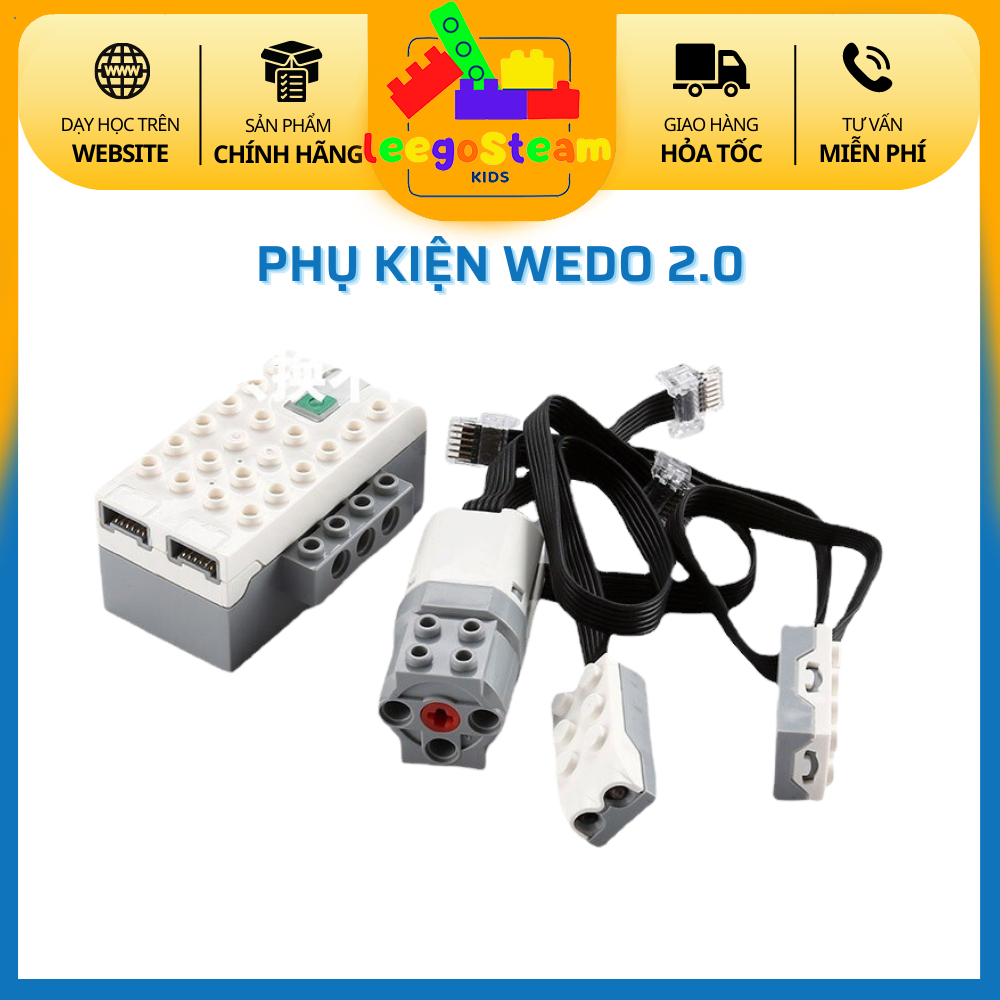 Phụ Kiện Wedo 2.0 Bo Mạch Smart Hub, Động Cơ, Cảm Biến Góc Nghiêng, Cảm ...