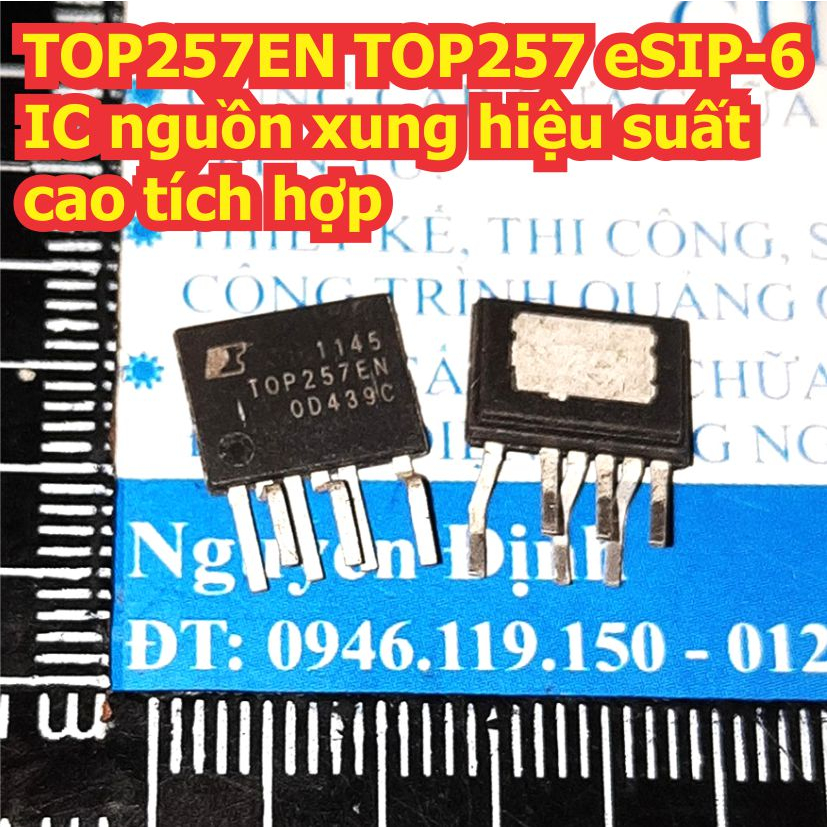 1 con TOP257EN TOP257 TOP262EN TOP262 eSIP-6 IC nguồn xung hiệu suất ...