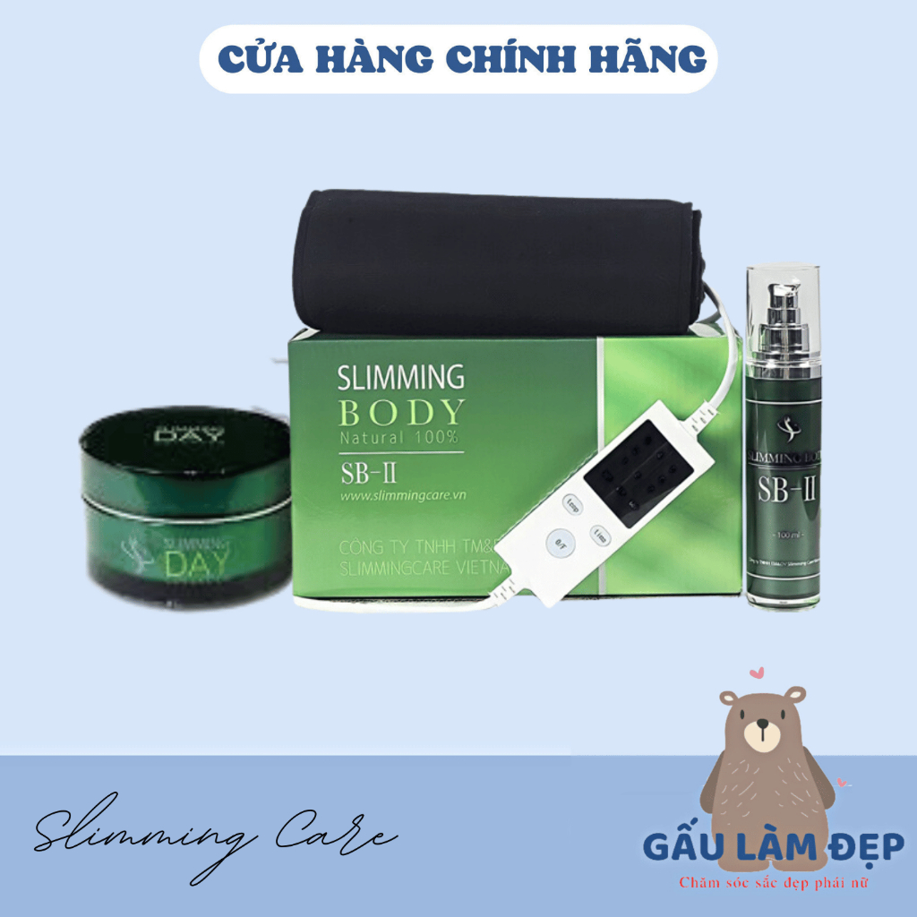 Bộ Ủ Nóng Tan Mỡ Slimming Body SB-II - Tinh dầu, Kem Collagen Tan Mỡ ...