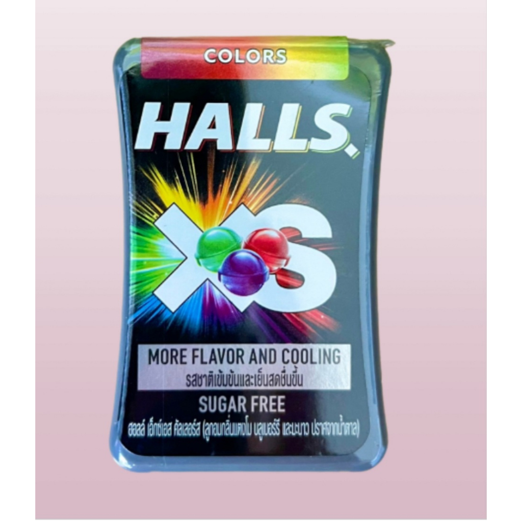(12 Vị) Kẹo Ngậm Halls Xs Không Đường Giúp Thơm Miệng,Gỉam Ho,Đau Họng ...
