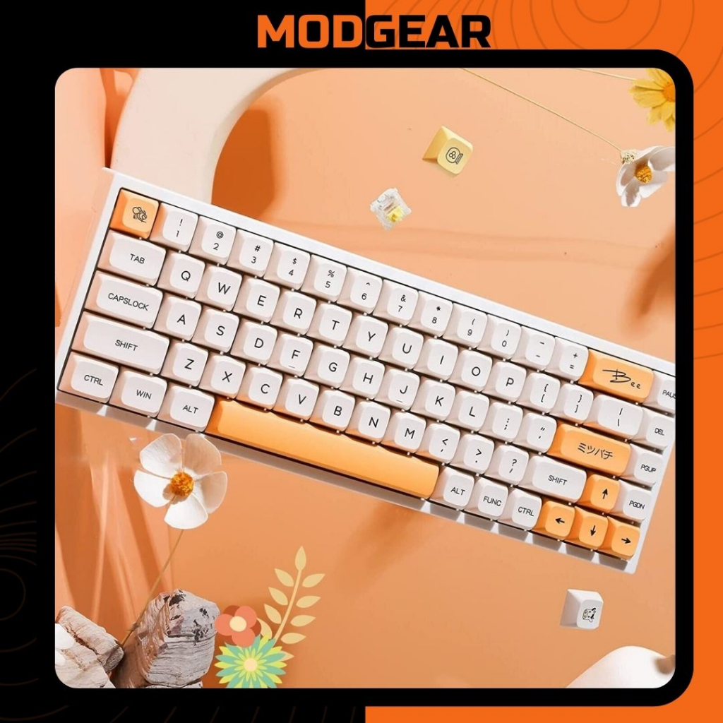 Keycap PBT profile XDA Honey Bee nút nhấn bàn phím phù hợp với nhiều ...