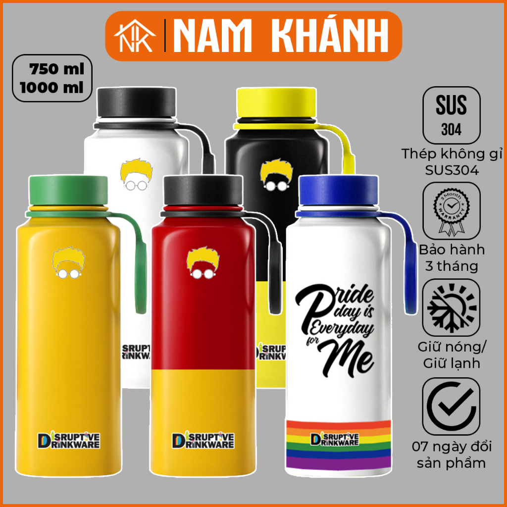 Bình Giữ Nhiệt CAO CẤP NK43 - 750ml 1000ml - Inox 304 Giữ Nóng Lạnh ...