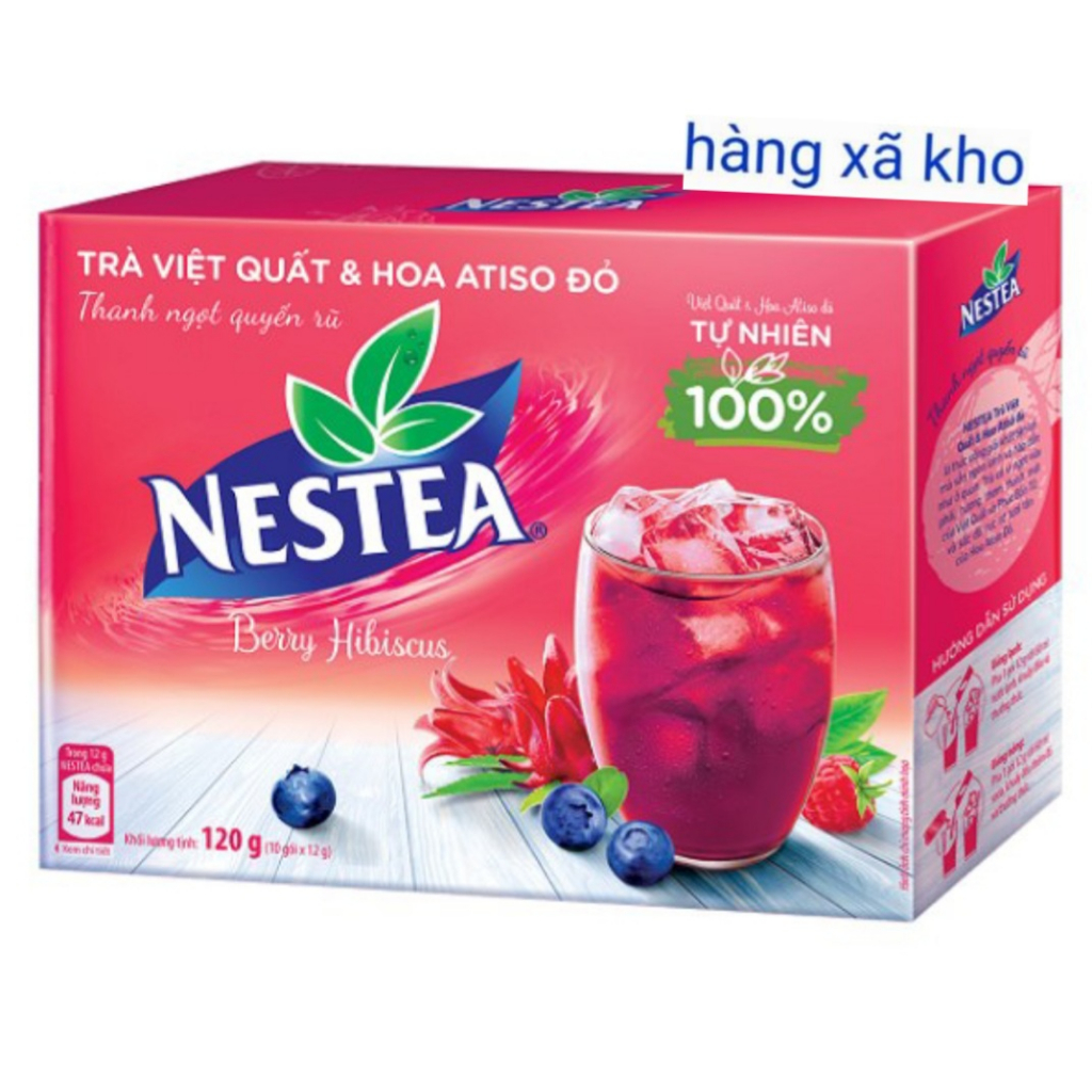 Trà Nestea Việt Quất và Hoa Atiso Đỏ 120g hộp,hsd :30/7/2025 | Shopee ...