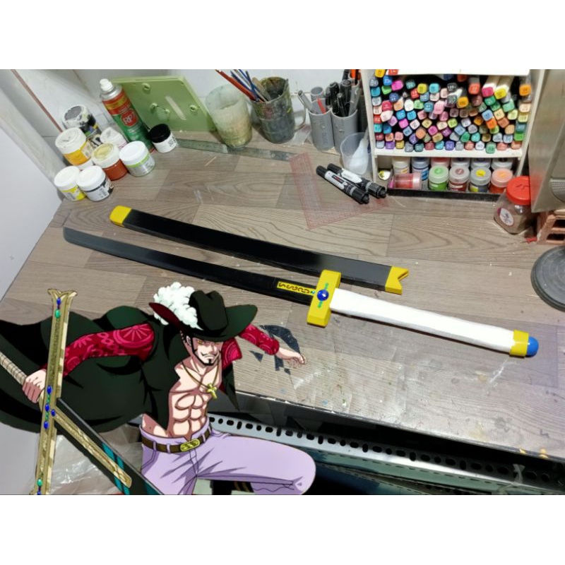 Mô hình thanh Yoru của Mihawk theo kiểu katana (93cm) | Shopee Việt Nam