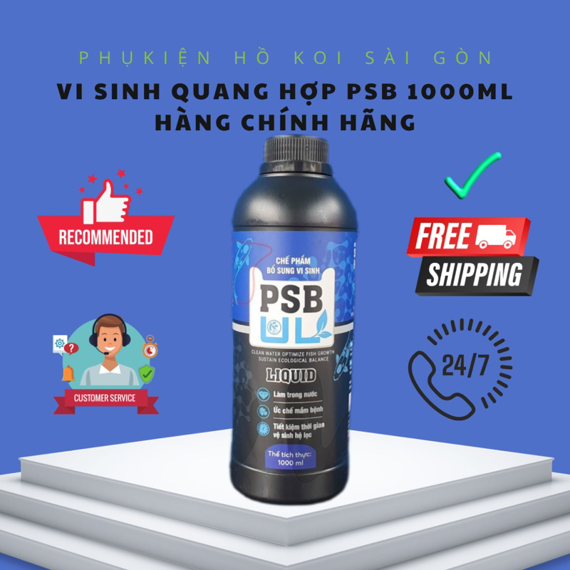 VI SINH QUANG HỢP PSB làm trong nước hồ cá cảnh , thuỷ sinh - Vi khuẩn quang hợp PSB chai 1000ml ...
