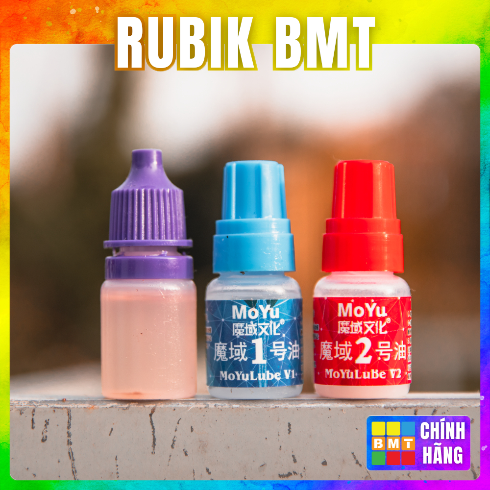 Silicon Dầu Bôi Trơn Rubik MoYu Lube V1/V2/v3 5ml, Phụ Kiện Rubic Đồ Chơi Thông Minh Cho Trẻ Em ...