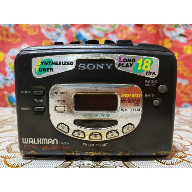 Máy radio cassette băng phone SONY Walkman WM-GX414 | Shopee Việt Nam