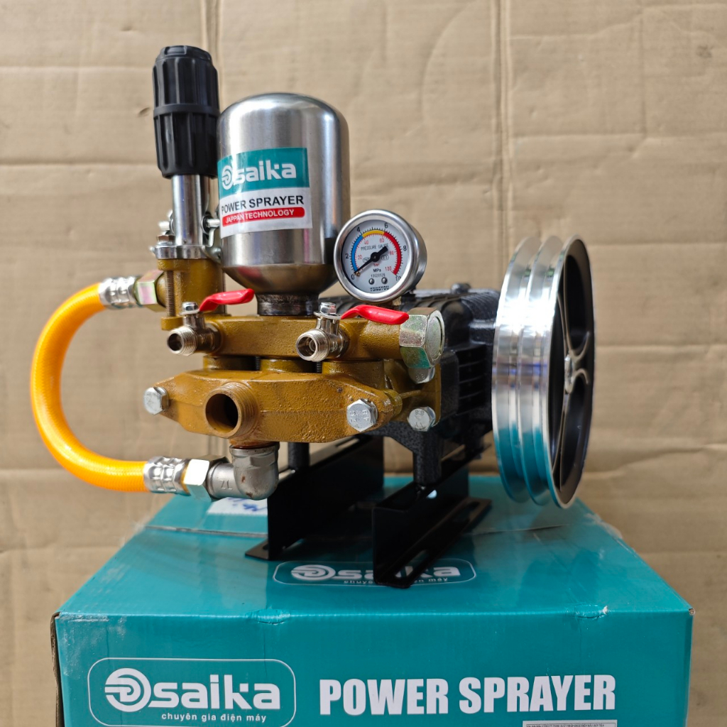 [HD] ĐẦU RỬA XE CAO ÁP SAIKA 1.5HP Pitong 22mm 2.9HP Pitong 30mm ...