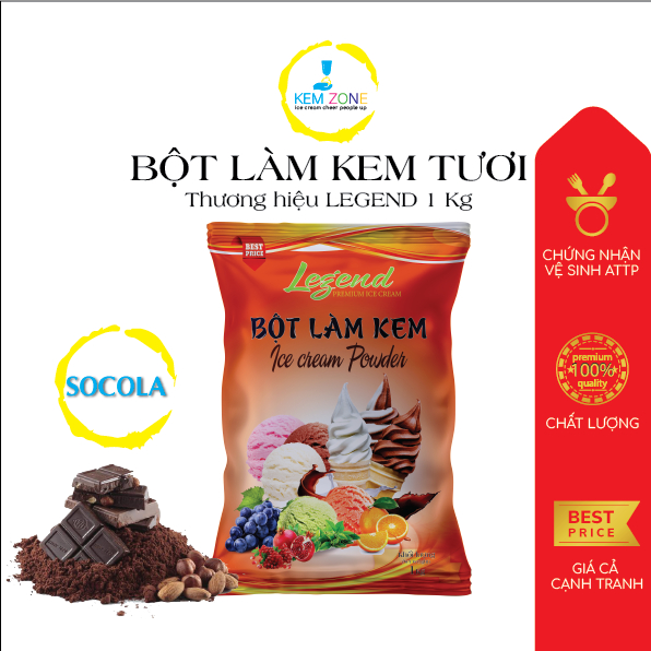 Bột Làm Kem Legend Bột Làm Kem Tươi 1 Kg Socola Bột Kem Tươi Cho Máy Shopee Việt Nam