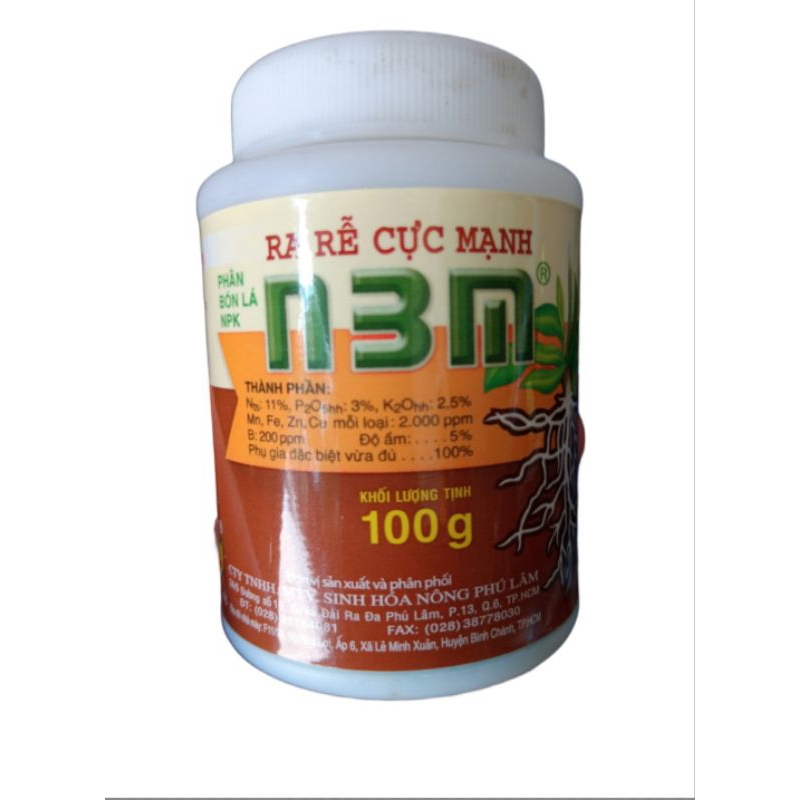 Phân bón lá NPK N3M 100g | Shopee Việt Nam