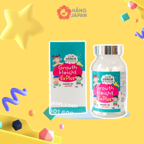 Viên uống tăng chiều cao Growth Height Ex Plus dành cho bé từ 3 tuổi ...