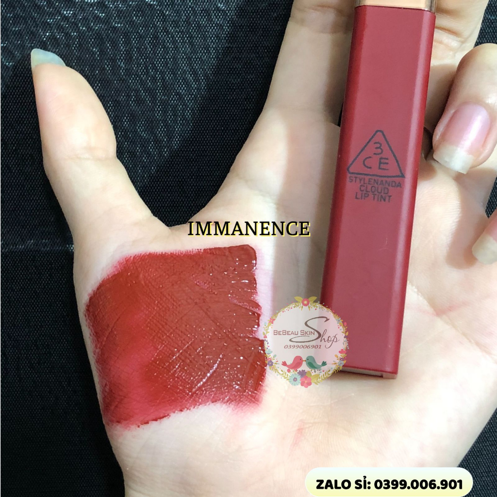 Son kem 3ce Cloud Lip Tint [ BEBEAU ] Son 3CE Mịn Nhẹ Như Mây Macaron ...
