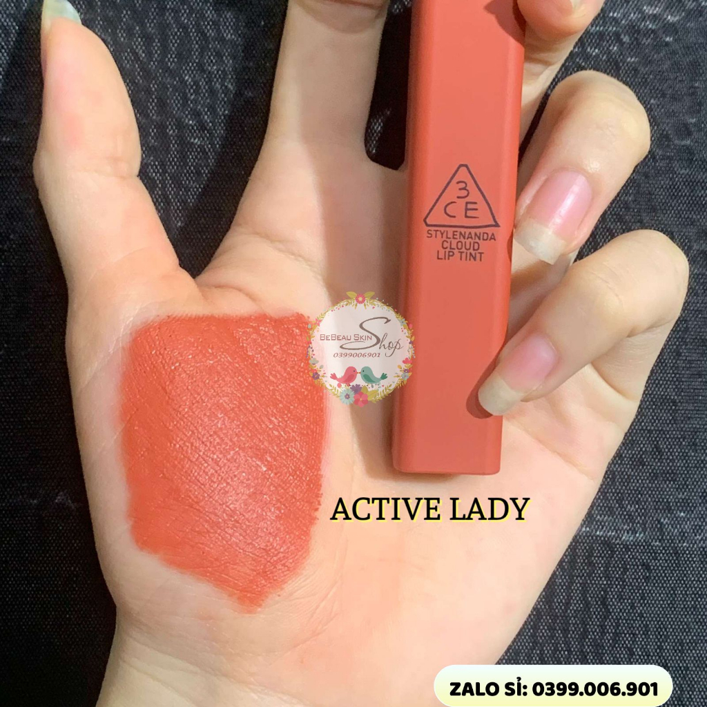 Son kem 3ce Cloud Lip Tint [ BEBEAU ] Son 3CE Mịn Nhẹ Như Mây Macaron ...
