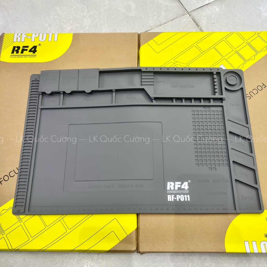Thảm lót kỹ thuật chịu nhiệt RF4 RF-P011 / Cao su lót kỹ thuật P011 ...
