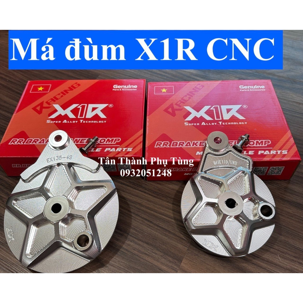 Má đùm X1R CNC 3D chính hãng : Exciter 2010/ Sirius, Wave a 110/ Future ...