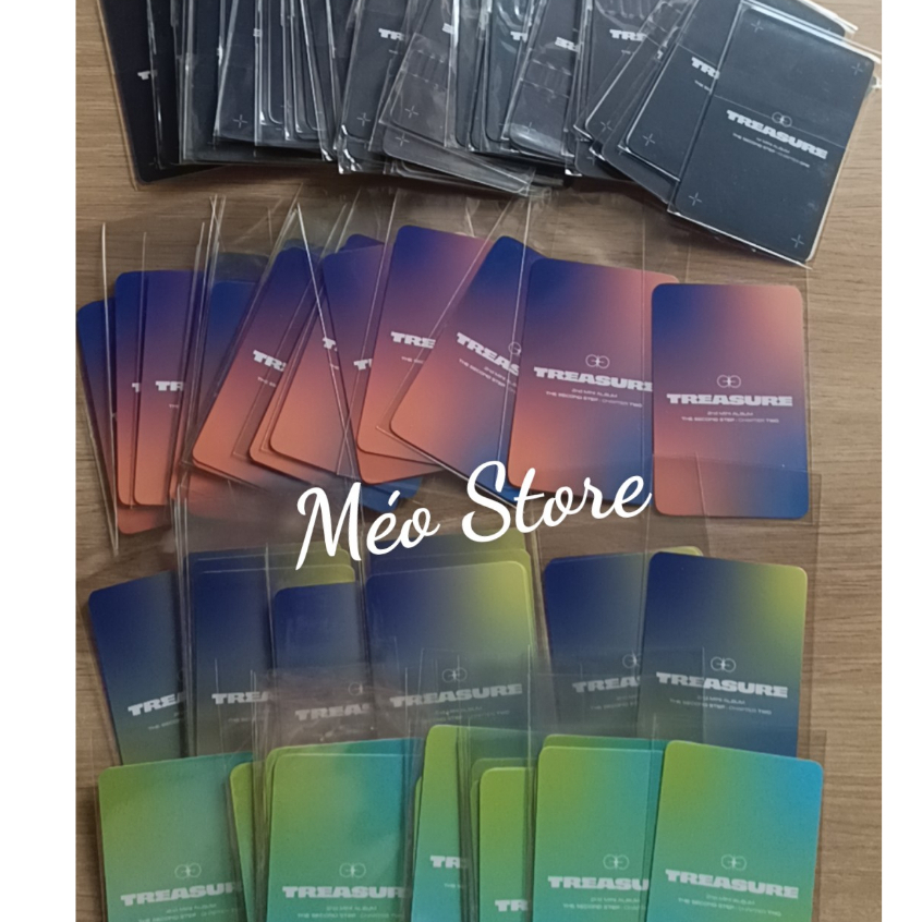 [Méo Store] TREASURE Lucky Card bo góc off ngẫu nhiên test nhân phẩm ...