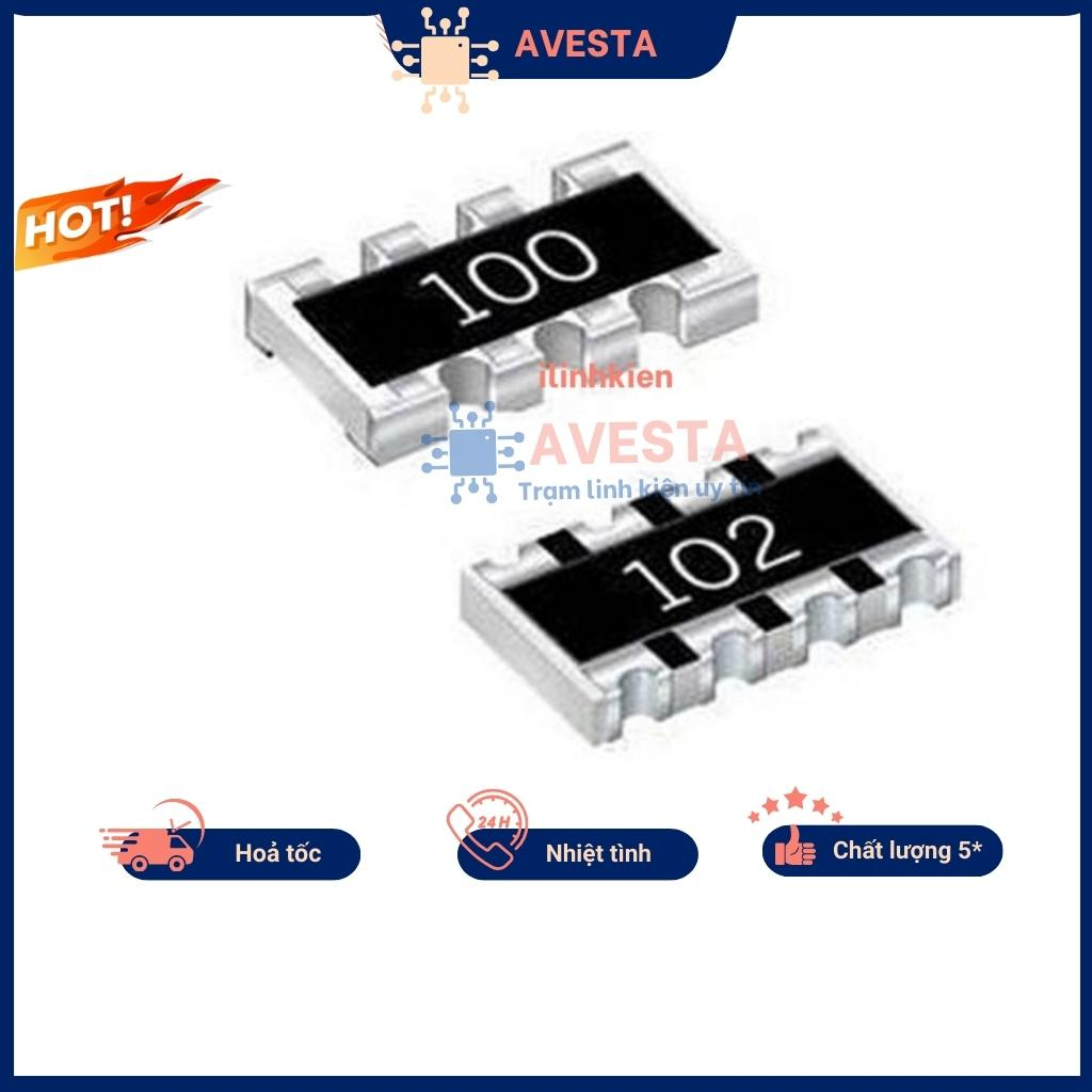Điện trở băng dán SMD 100R - 10K chất lượng tốt (túi 10 con) Avesta ...