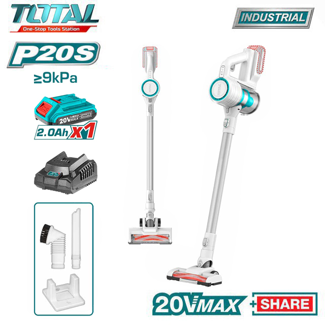 Máy hút bụi cầm tay 0.8L - 120W dùng pin 20V Total TVLI2006 | Shopee ...