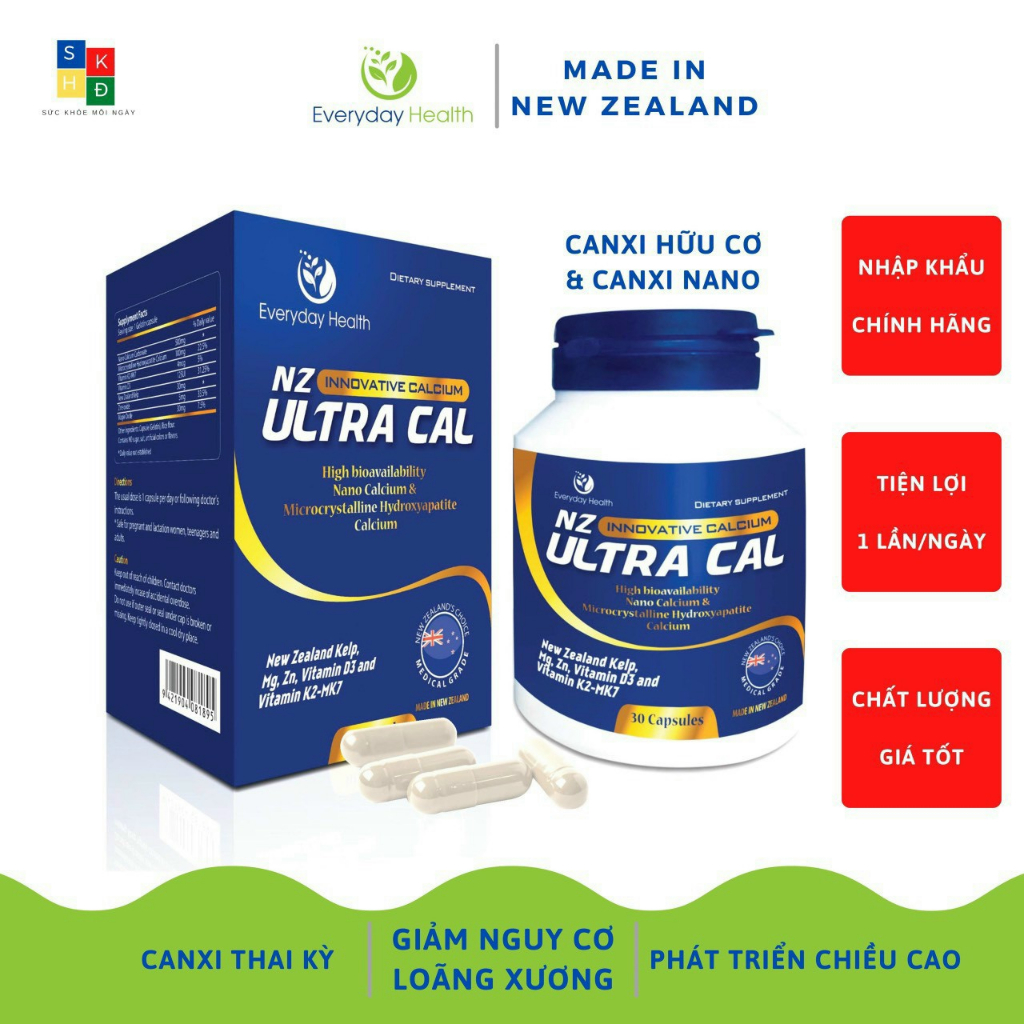 Bổ sung canxi nano NZ-ultracal | Shopee Việt Nam