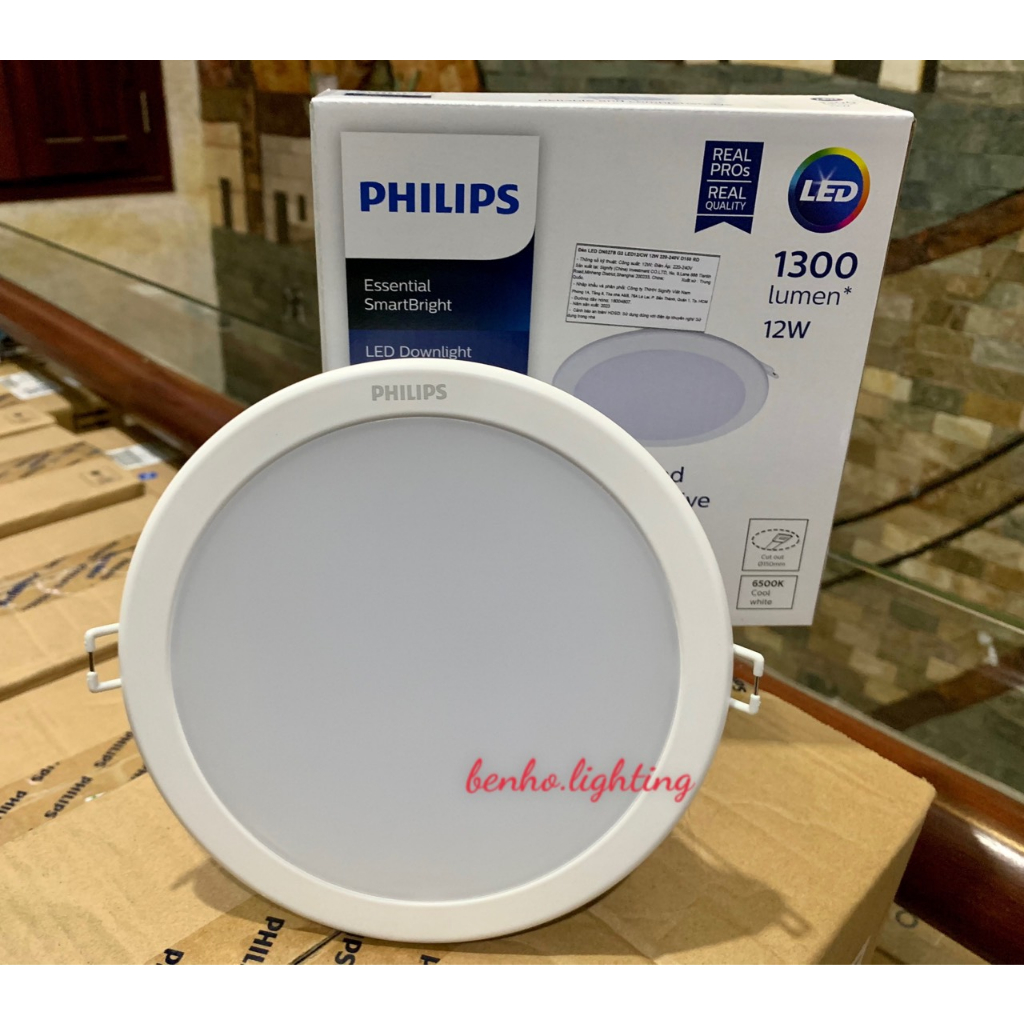 Đèn Âm Trần Tròn MẪU MỚI NHẤT PHILIPS - DN027B G3 6W, 9W, 12W, 15W, 19W | Shopee Việt Nam