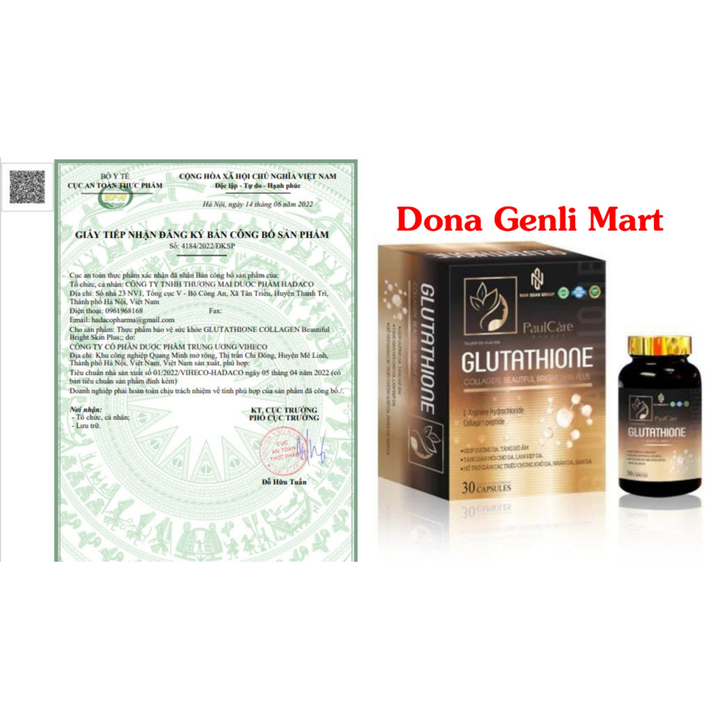 Viên Uống Glutathione Collagen Beautiful Bright Skin | Shopee Việt Nam