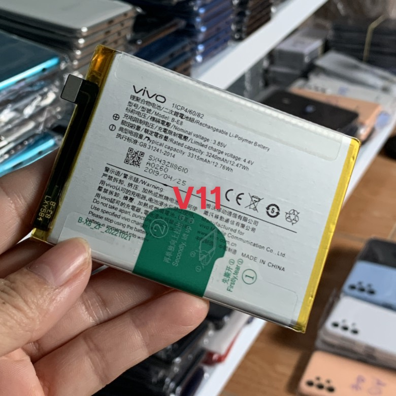 Pin vivo V11 / V11i / Y97 / Y97a / B-E8 zin dung lượng 3315mAh | Shopee ...