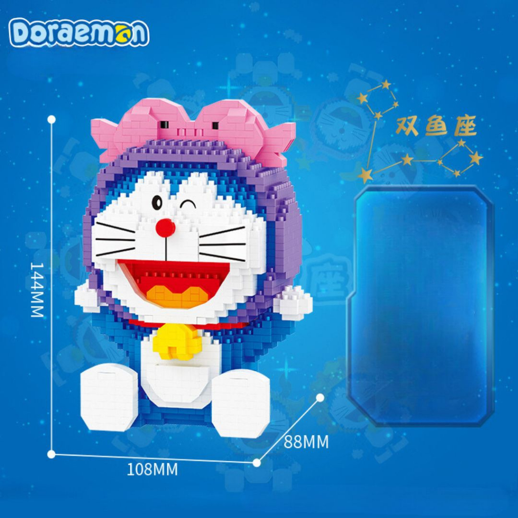 Doraemon Song Ngư - Bộ Đồ Chơi Lắp Ráp Lego Mini Mèo Máy Doraemon 12 ...