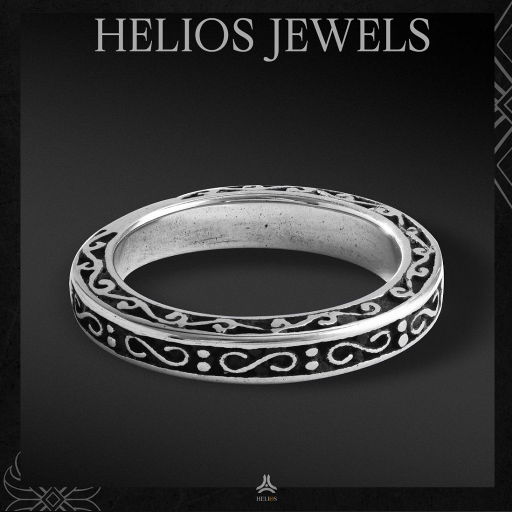 Nhẫn thời trang nam Helios Jewels Vô cực - Thép không gỉ cao câp ...
