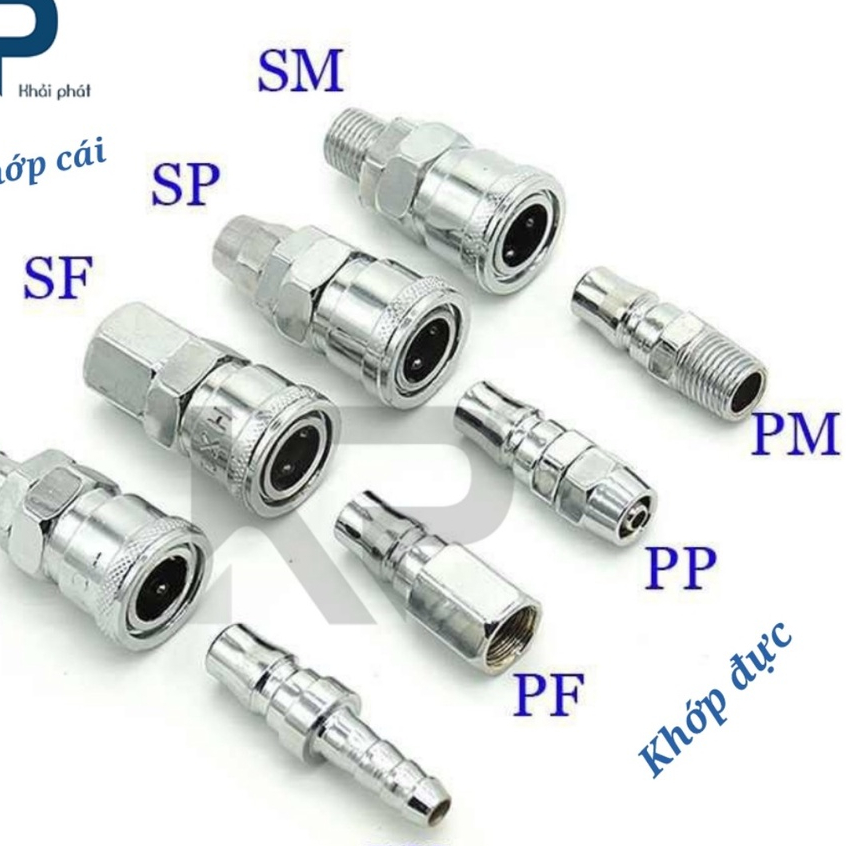 Khớp nối nhanh khí nén-Đầu nối nhanh khí nén, Khớp nối nhanh hơi-cút nối nhanh hơi , khớp đực ...