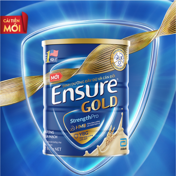 Sữa bột Ensure Gold Abbott (HMB) 850g | Shopee Việt Nam