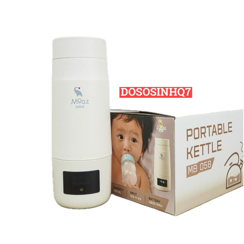 Bình đun nước pha sữa di động Moaz BéBé MB-058 | Shopee Việt Nam