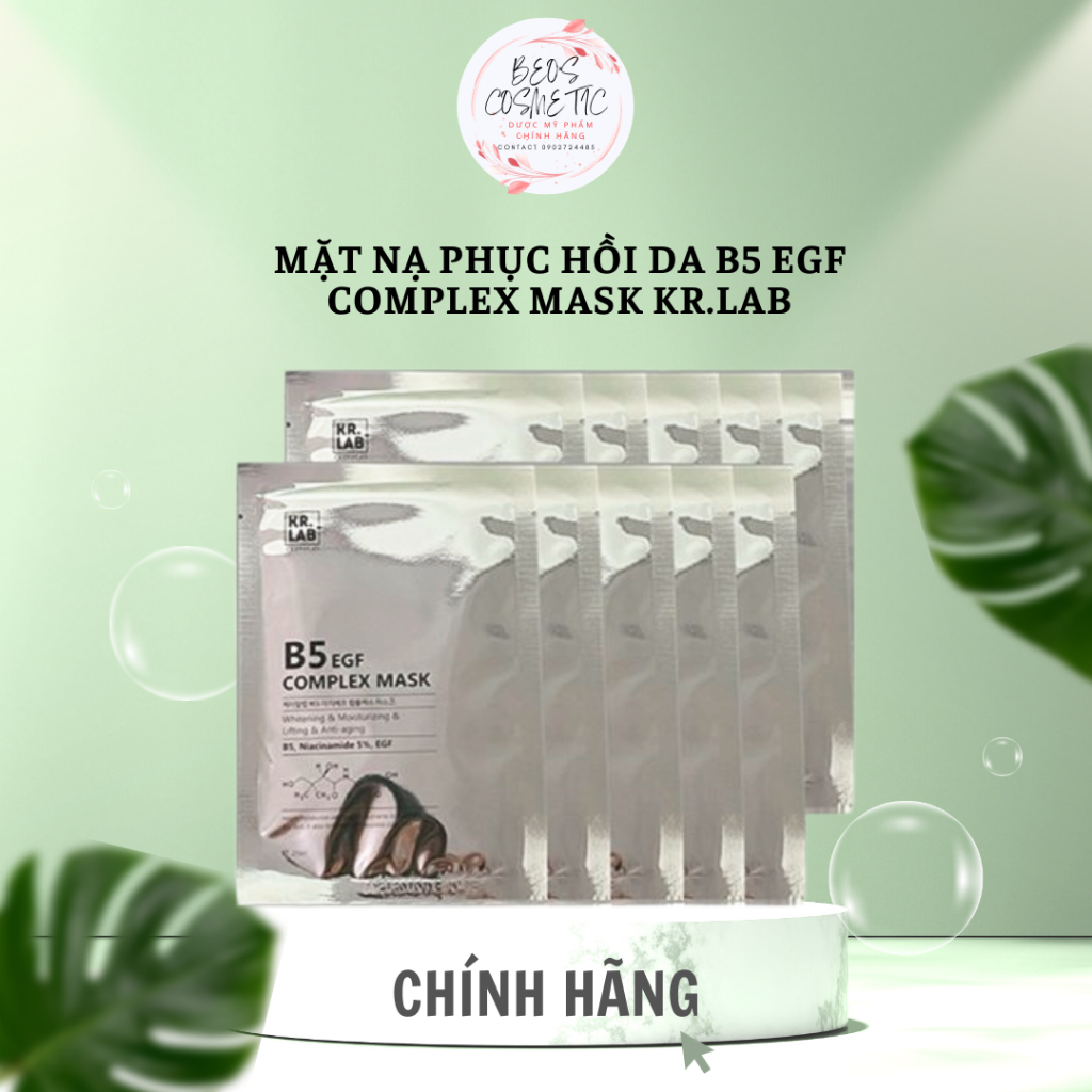 [CÔNG TY] Mặt nạ KR.LAB B5 EGF COMPLEX MASK | Shopee Việt Nam