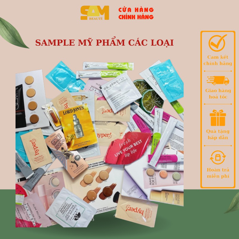 SAMPLE MẪU THỬ MỸ PHẨM CÁC LOẠI | Shopee Việt Nam