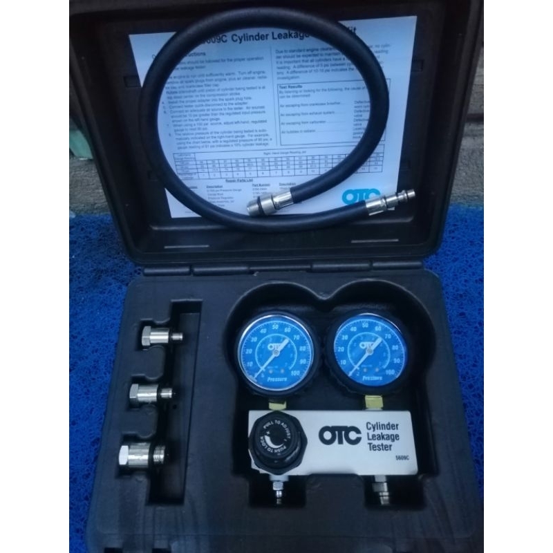 Bộ đồng hồ kiểm tra độ kín áp suất buồng đốt OTC-5609C | Shopee Việt Nam