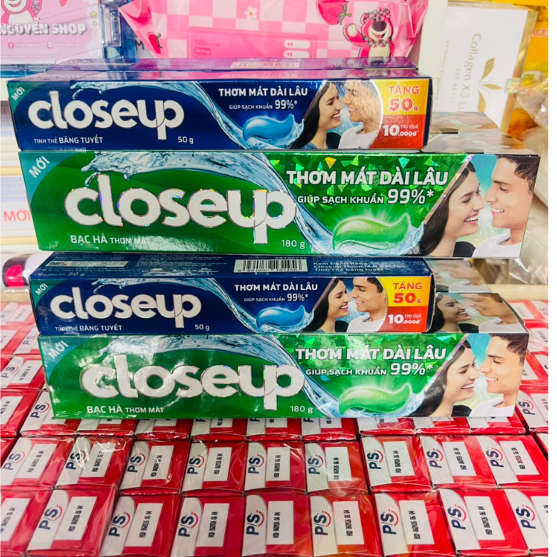 Kem đánh răng Close Up - P/S 180g ( CÓ TẶNG ) | Shopee Việt Nam