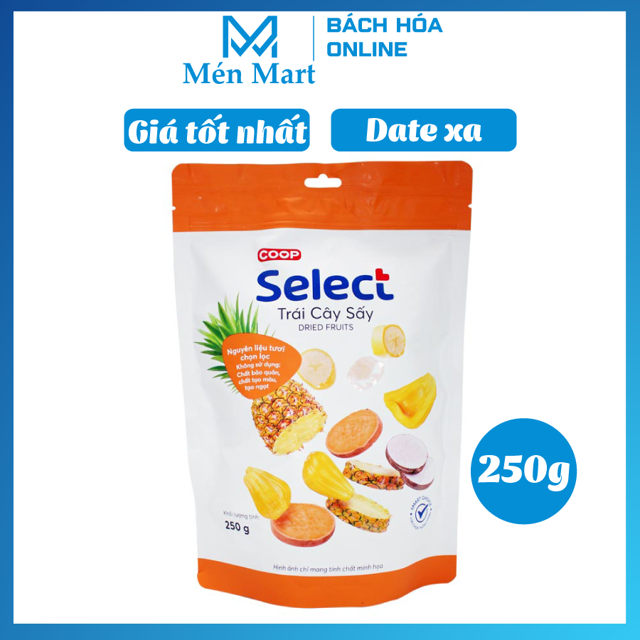 Trái cây sấy Coop Select 250g | Shopee Việt Nam