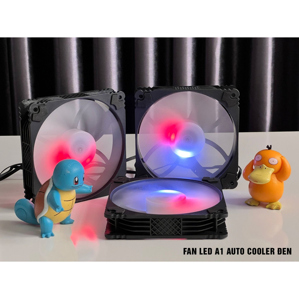 Quạt tản nhiệt, Fan Case Led COOLMOON/REDMOON K8 RGB LED bền bỉ và mát ...