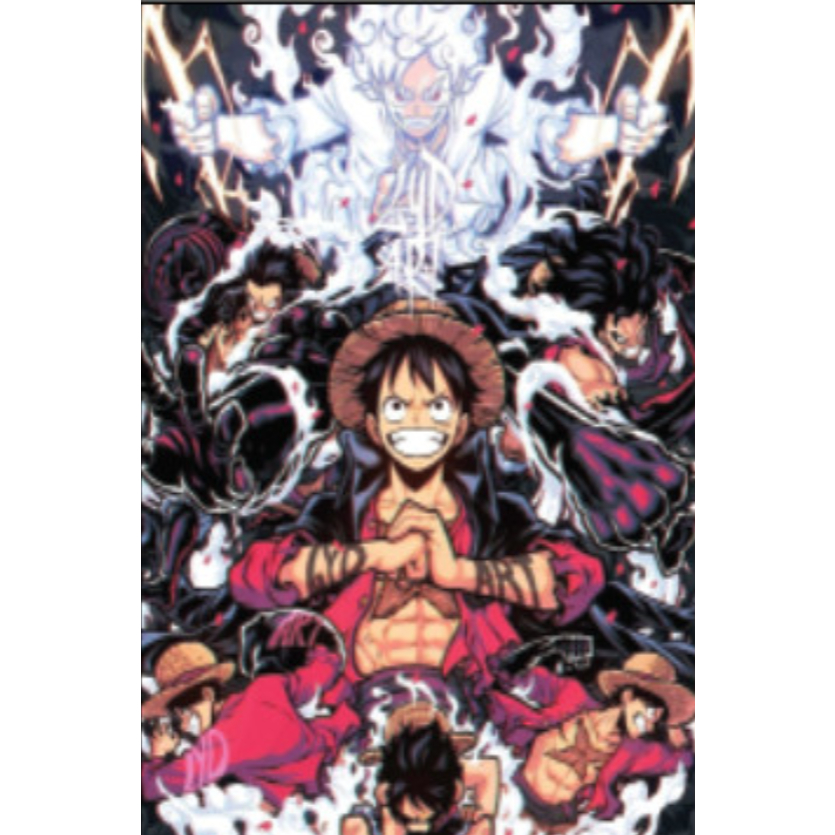 Miếng dán skin decal Luffy Gear 5 Decal one piece new 2024 cho máy tính ...