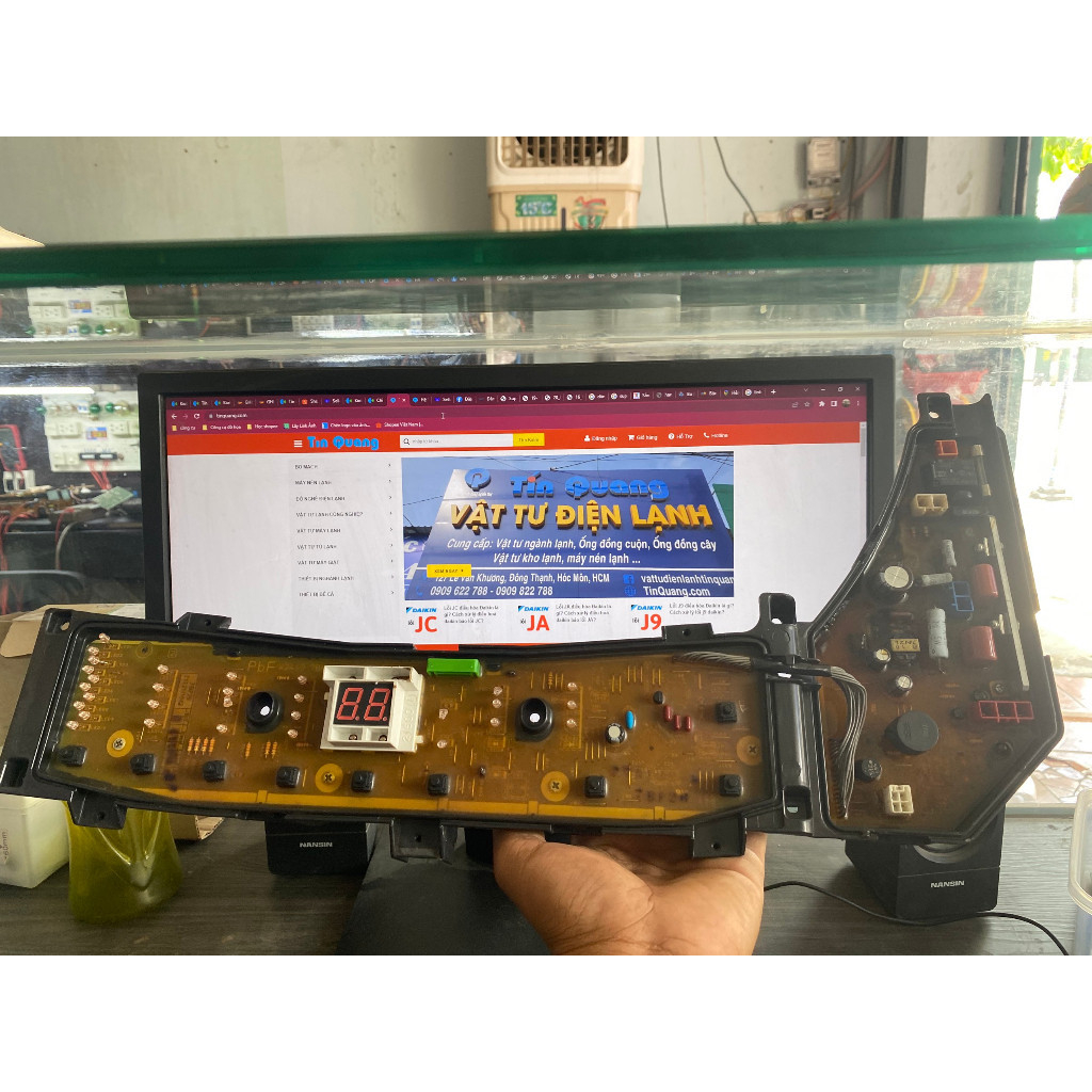 Board mạch máy giặt PANASONIC NA-F80A6 ( tháo máy) | Shopee Việt Nam