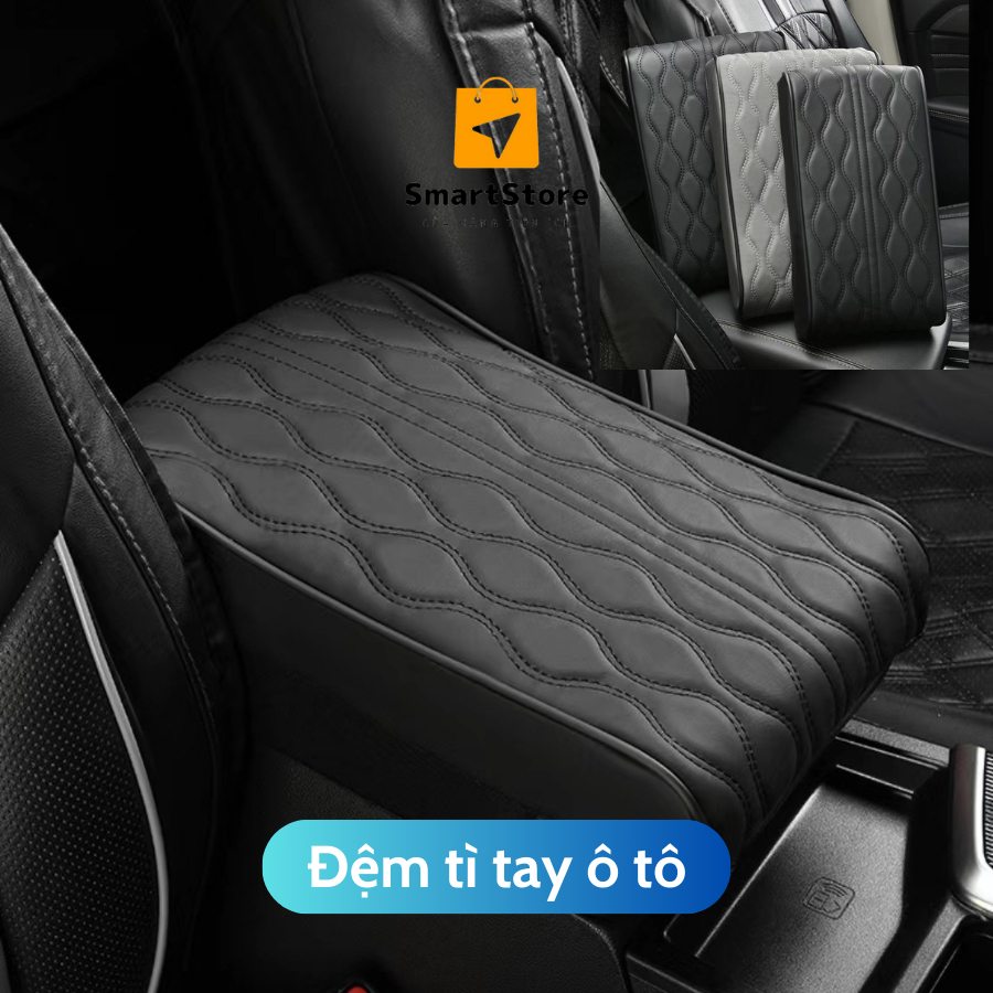 Đệm Tỳ Tay Ô Tô bằng da cao cấp cho ô tô, xe hơi DTT2 | Shopee Việt Nam